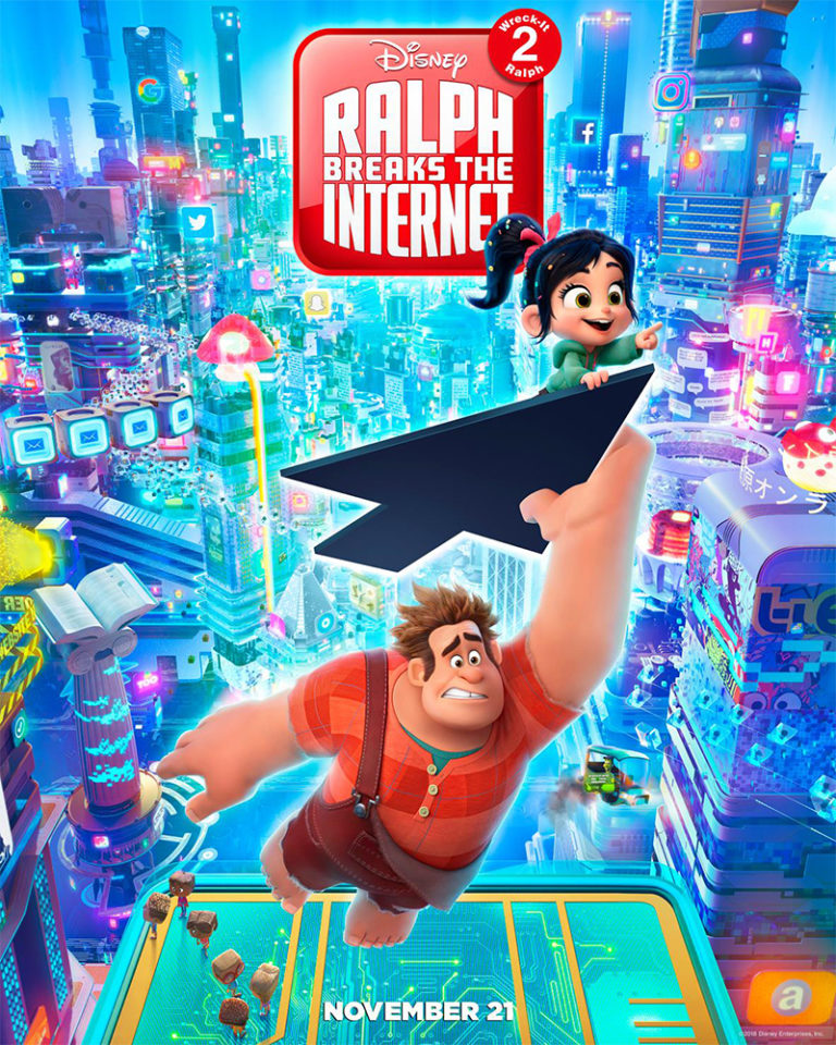 Detona Ralph 2 e as princesas Disney – Cyn Cardoso